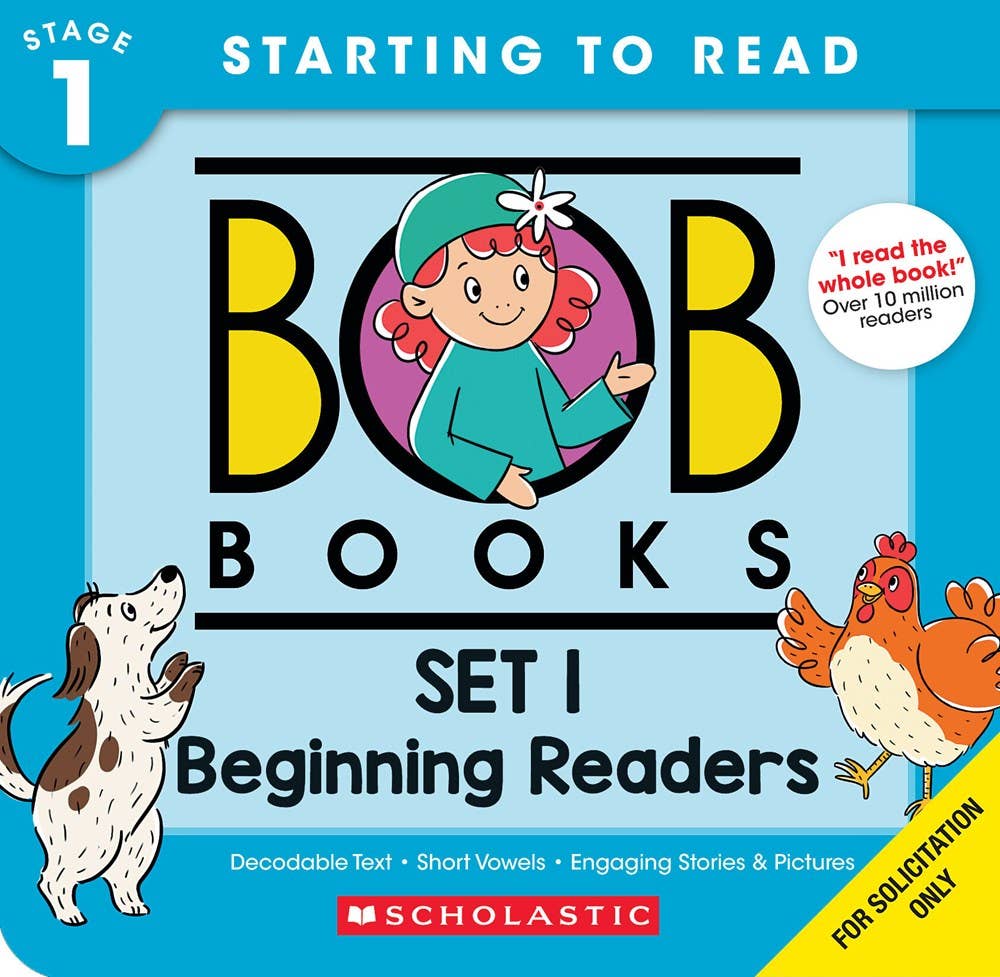 Scholastic Bob Books: Beginning Readers (Set 1) (Stage 1) – BellaBoo