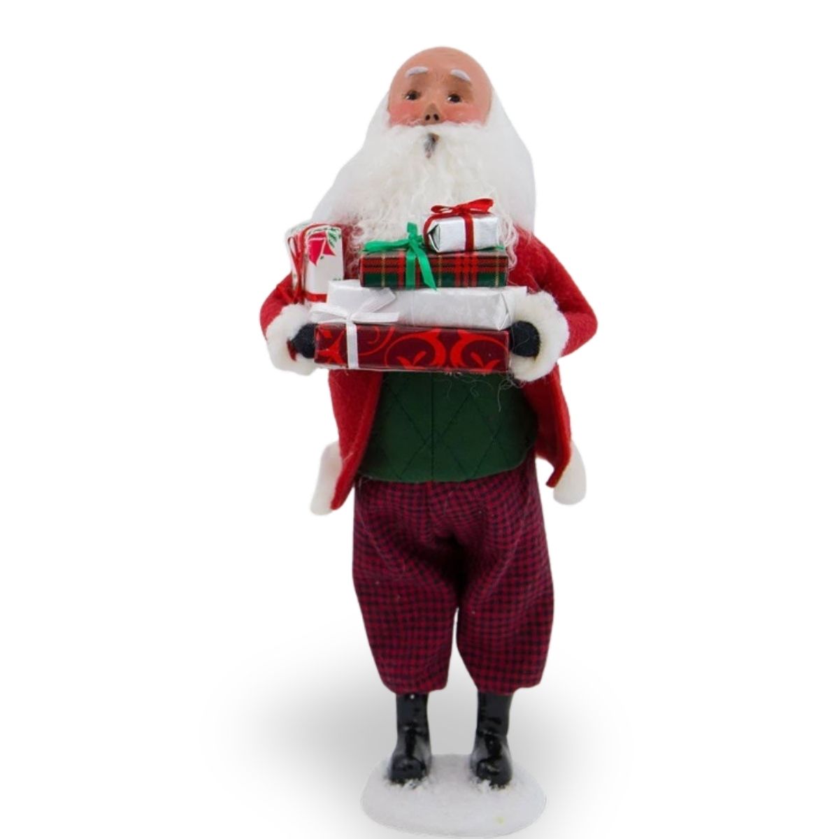 Byers' Choice Bald Santa With Packages – BellaBoo