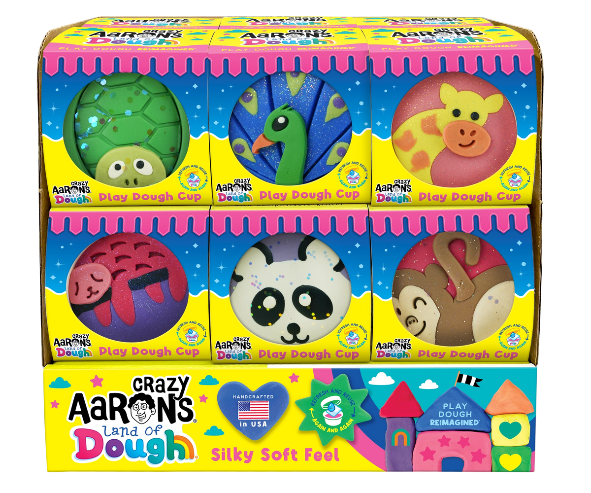 Crazy Aaron's Land of Dough Zoo Animal Cup – BellaBoo