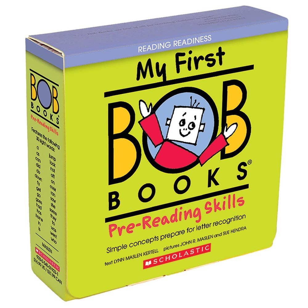 Scholastic Bob Books: Pre-Reading Skills (My First Bob Books) – BellaBoo