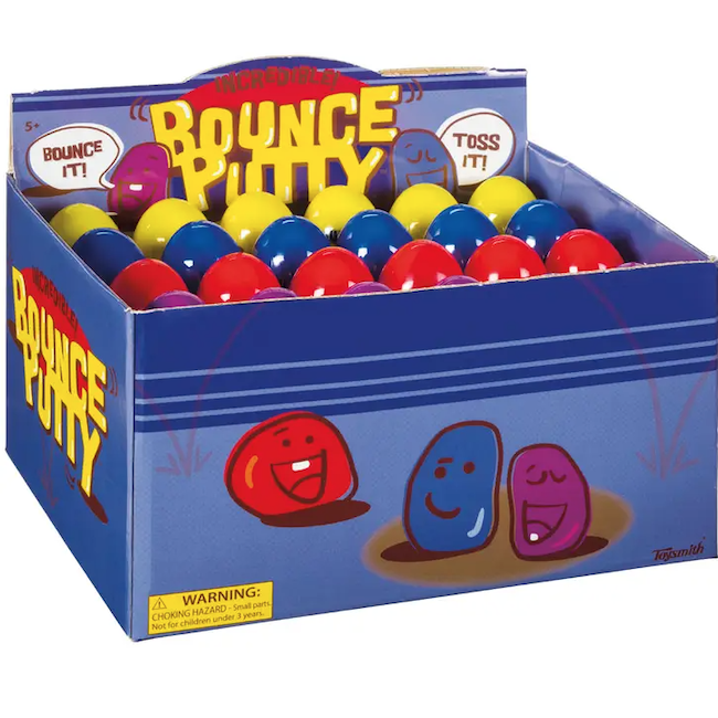 Toysmith Bounce Putty, Assorted Colors – BellaBoo