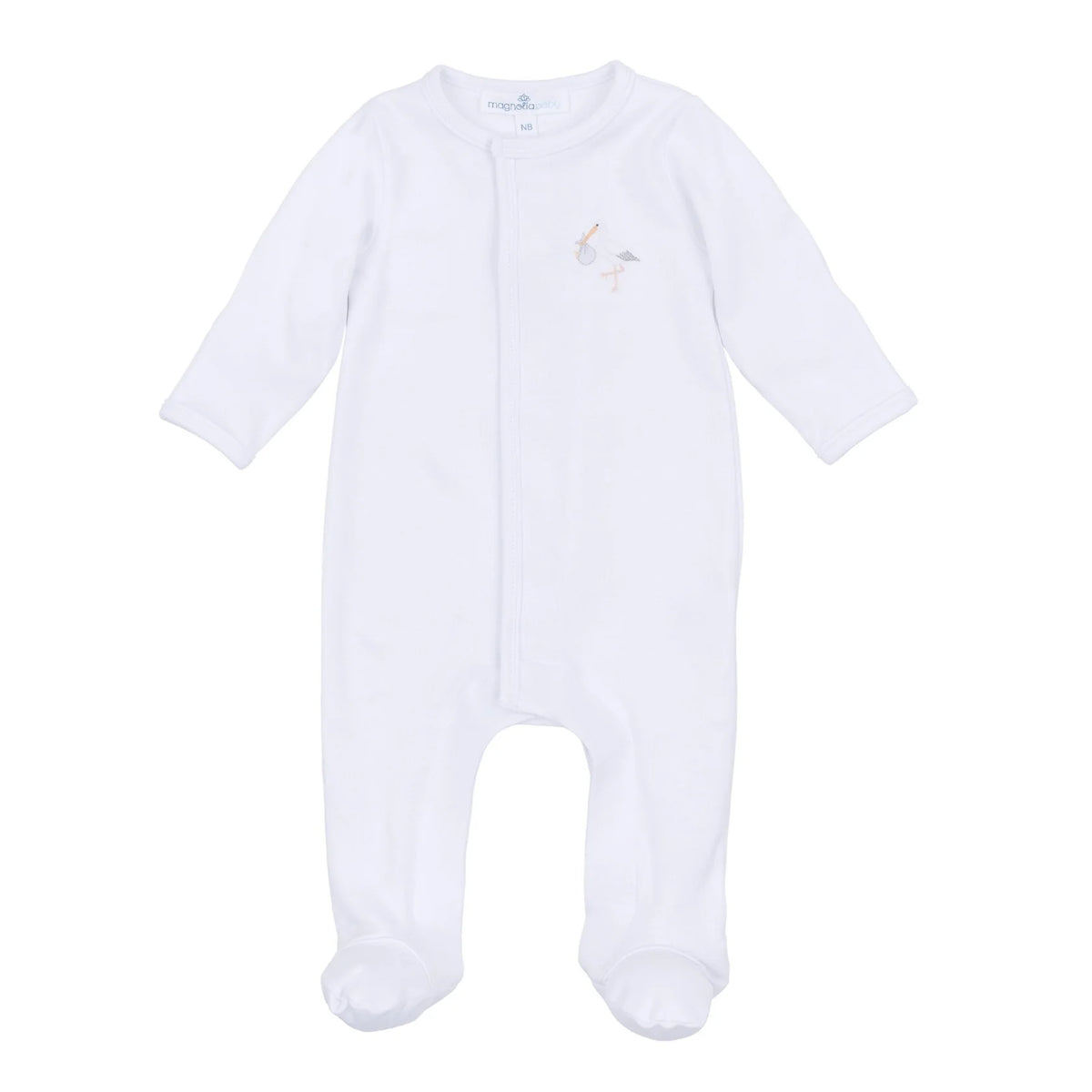 Magnolia Baby Vintage Stork Footie – BellaBoo